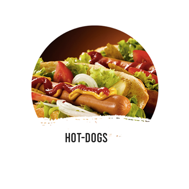 Carrito de Hot Dogs Veganos más Papas Fritas